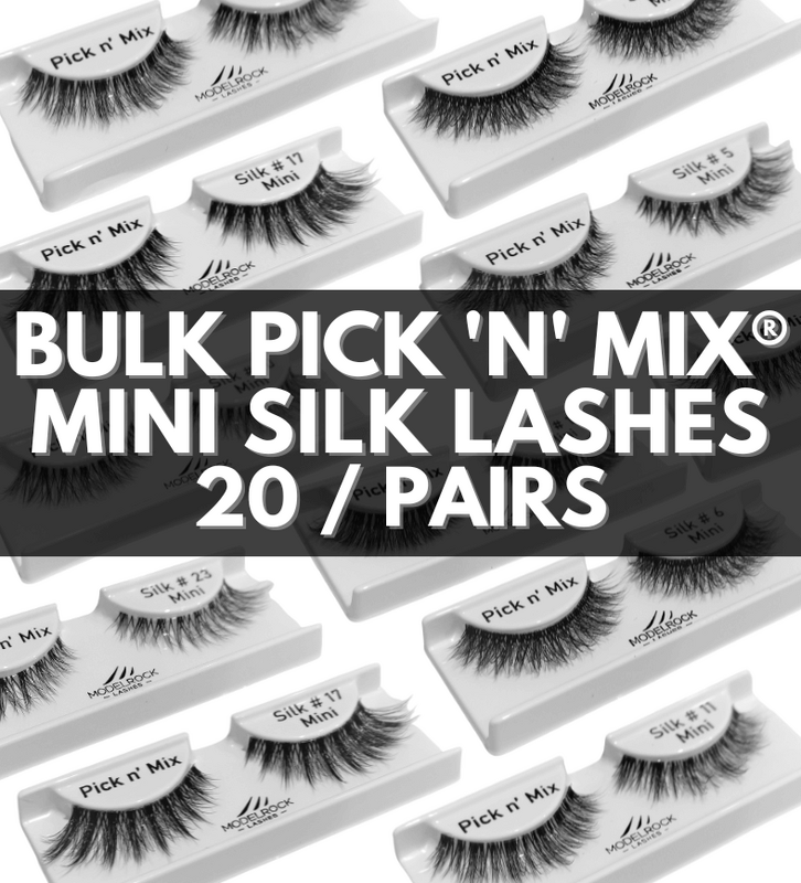 BULK Mini Silk Lashes - 20 Pairs | MODELROCK